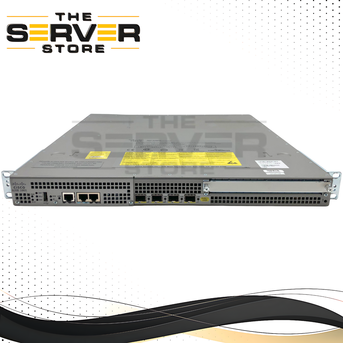 Cisco Aggregation Services Router 4x 1GE SFP Dual AC 1U ASR1001 — The ...
