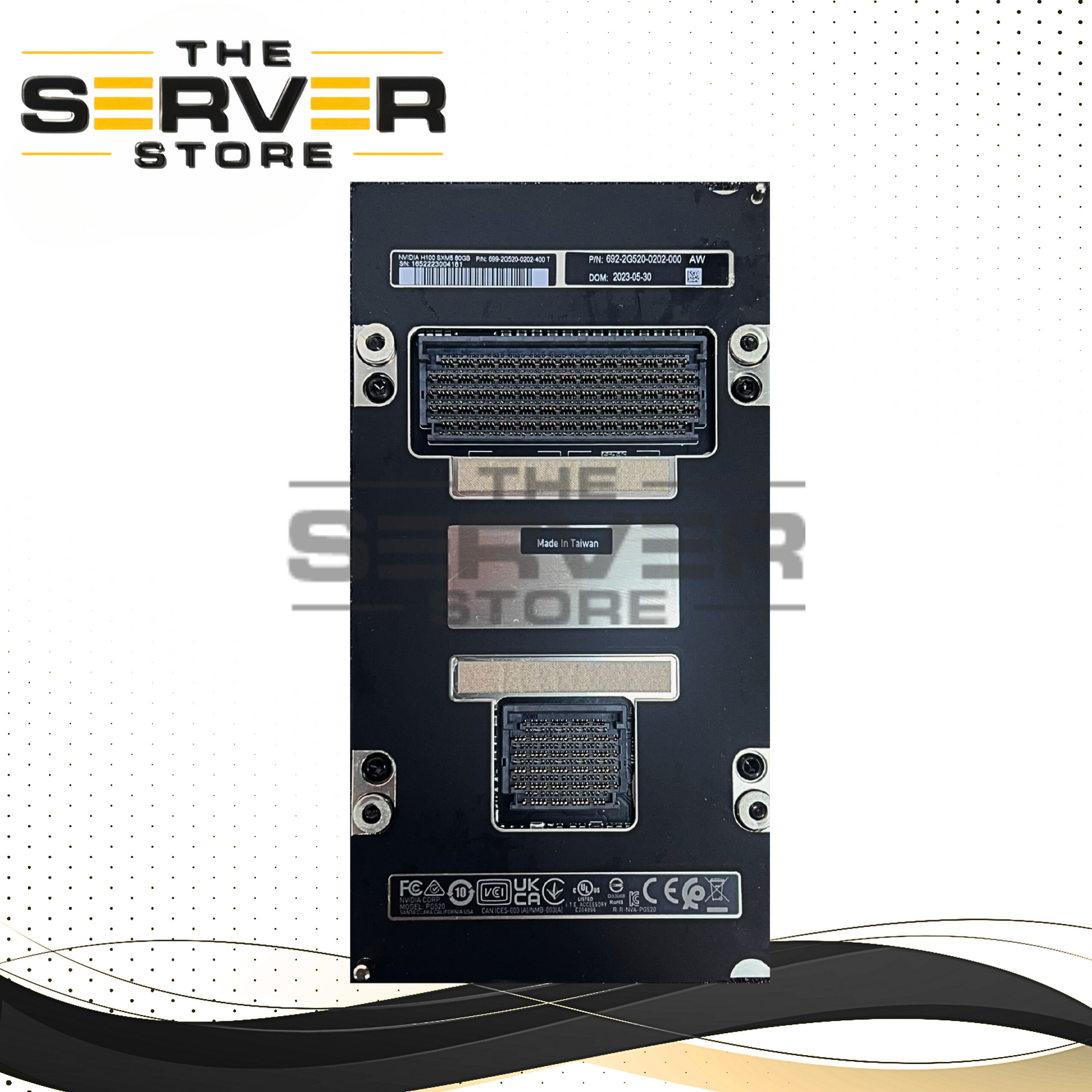 Nvidia H100 80GB SXM5 HBM3 GPU Processor 06NC4X 6NC4X — The Server Store Parts