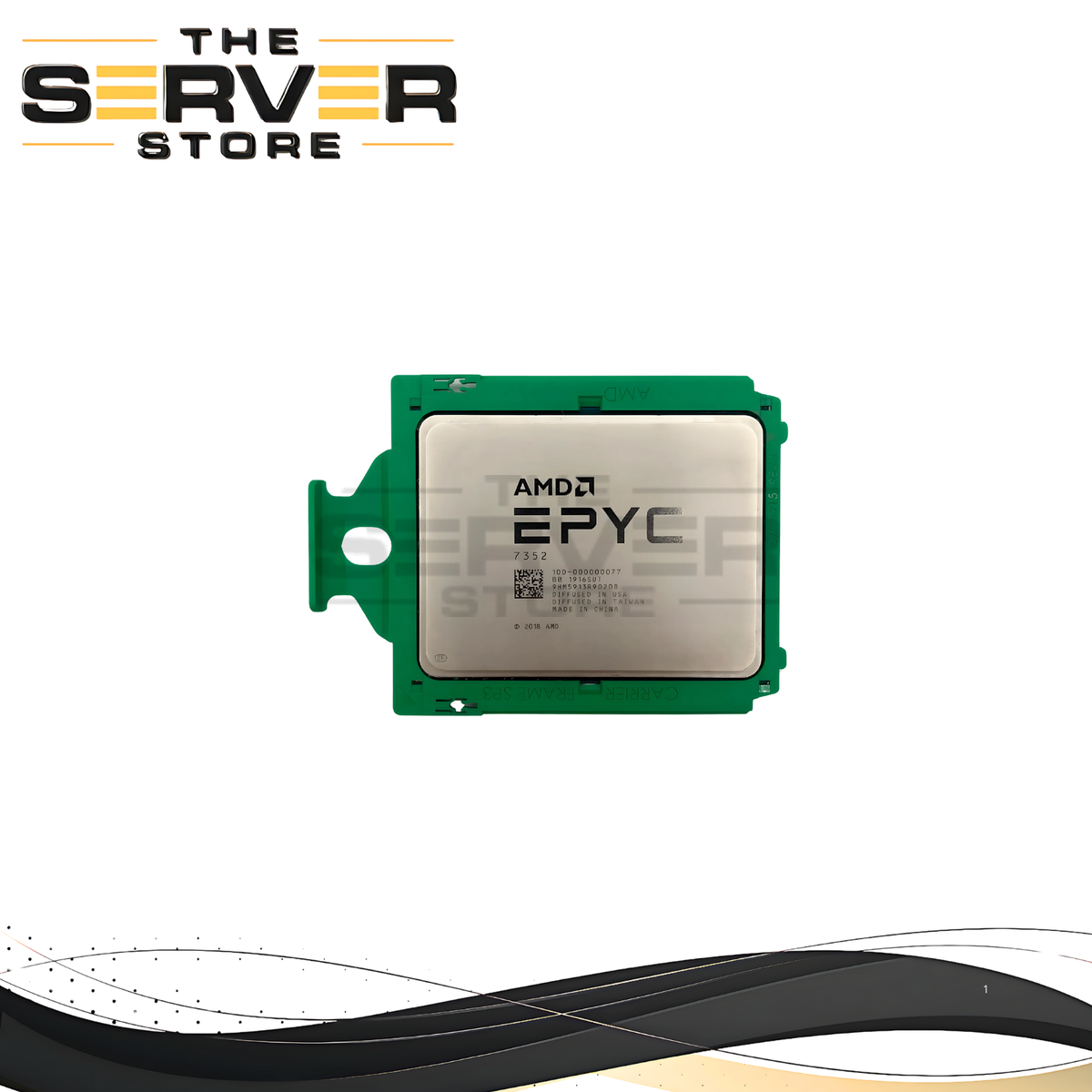 AMD EPYC 7352 2.3GHz 24C 128MB SP3 155W CPU (UNLOCKED) 100-000000077 — The Server Store Parts