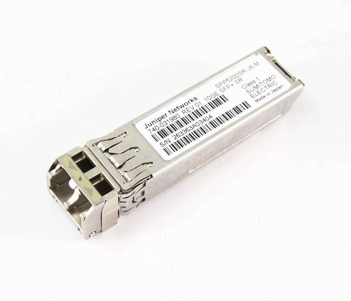 Juniper Networks 10Ge SFP + Sr Transceiver Module (SFP-10GE-SR) — The ...