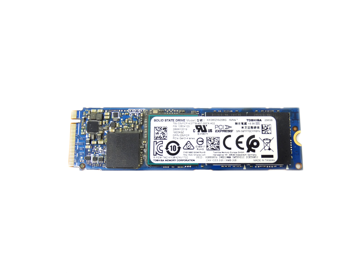 Dell 256GB M.2 Gen3 x4 PCIe Express NVMe SSD (3VFCP) — The Server Store ...