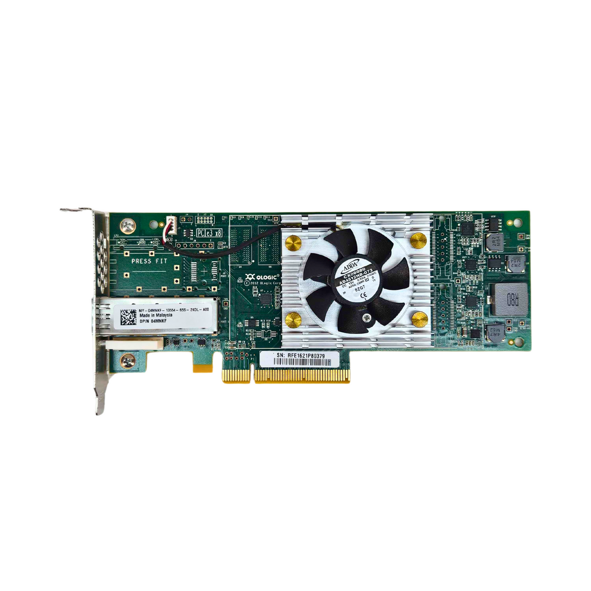 Dell Qlogic QLE2660-DEL 1x 16Gbps Fibre Channel HBA (4MNKF) — The ...