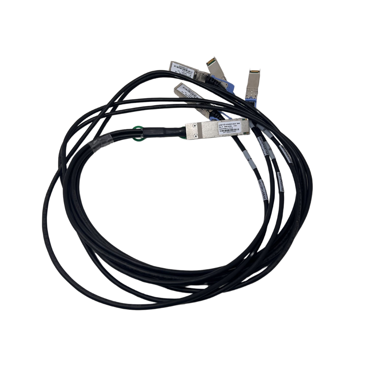 QSFP to 4x SFP Copper Splitter 1.5M (NDAQGF-0005) — The Server Store Parts