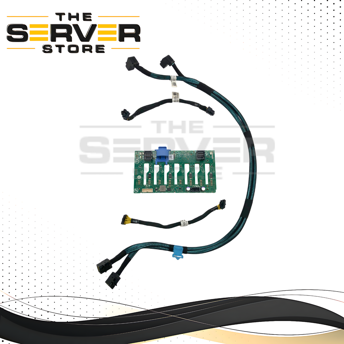 Dell PE R940 8-Bay 2.5" SFF SAS/SATA Backplane Kit w/Cables JM6HP — The ...