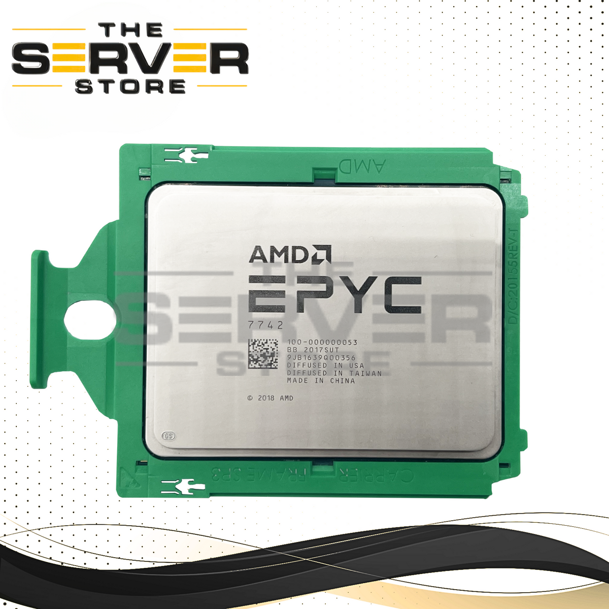 AMD EPYC 7742 2.25GHz 64C 256MB 225W SP3 CPU (Unlocked) 100-000000053 ...