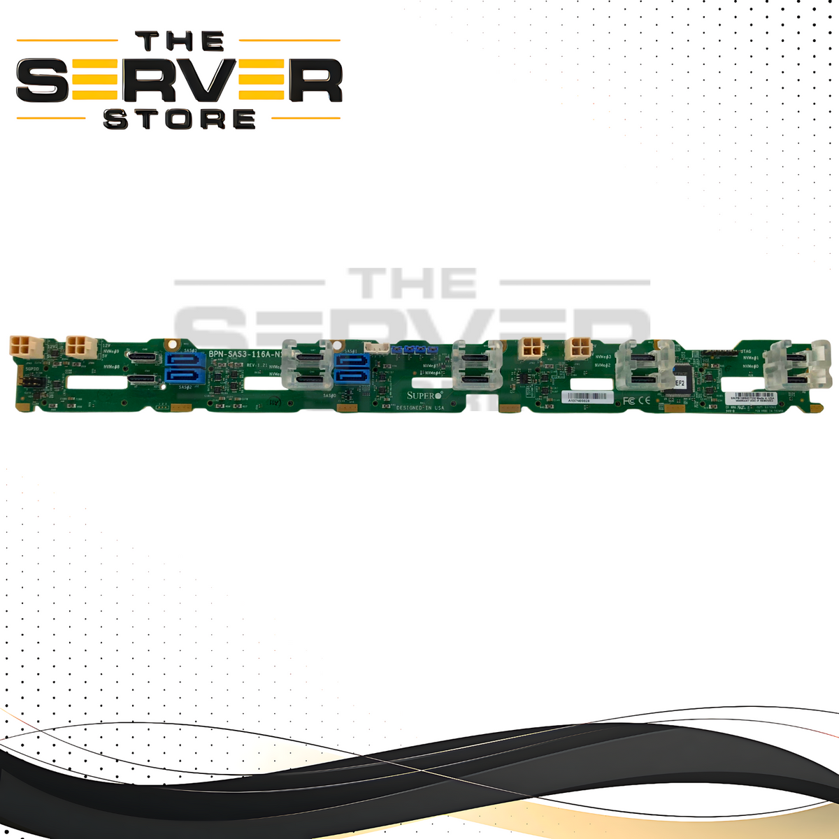 Supermicro 1U 10-Bay 2.5" U.2 NVMe DA Backplane BPN-SAS3-116A-N10 — The ...