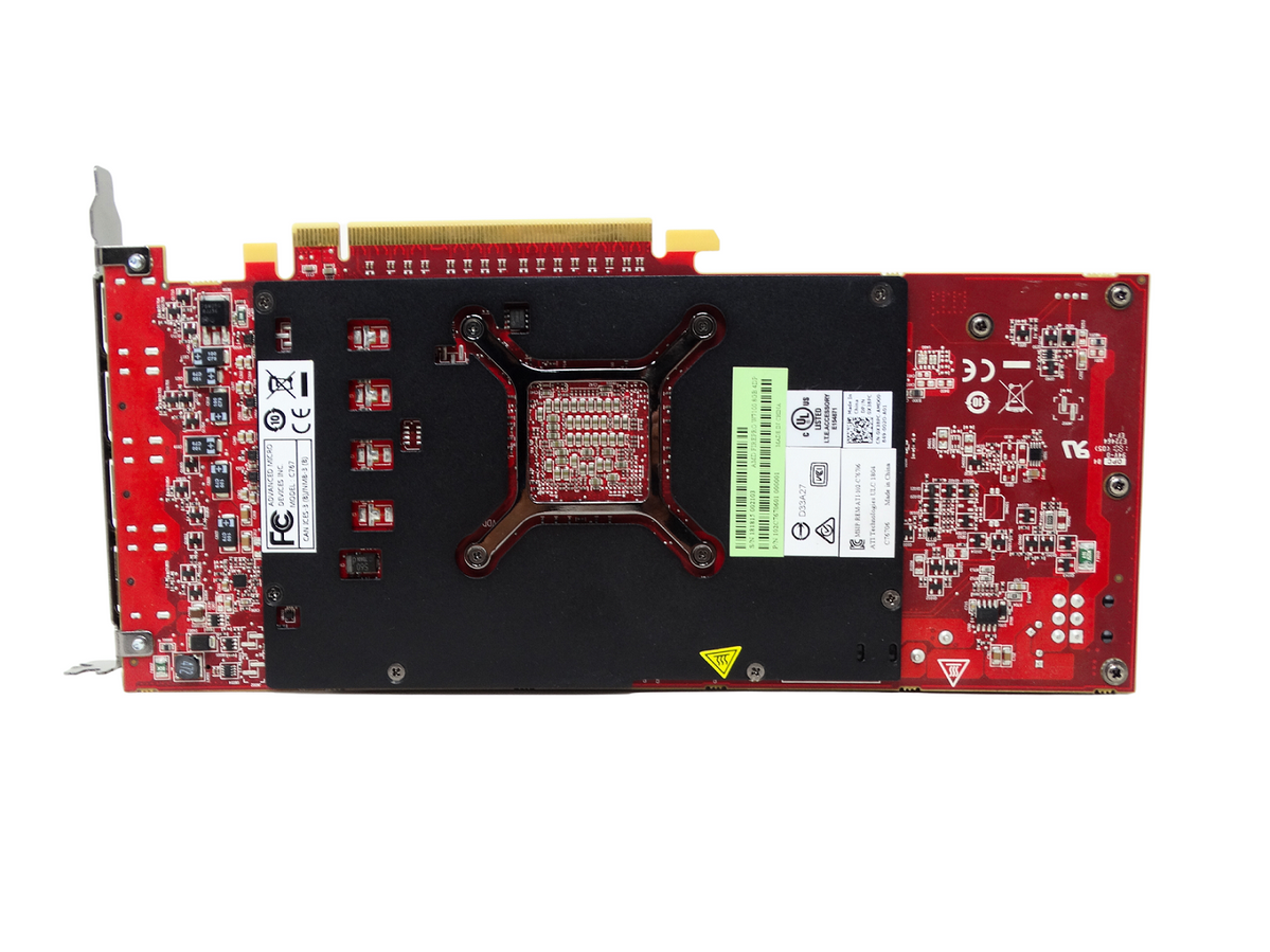Dell AMD FirePro W7100 8GB 4DP 256-Bit GDDR5 GPU Graphics Card (X38PC ...