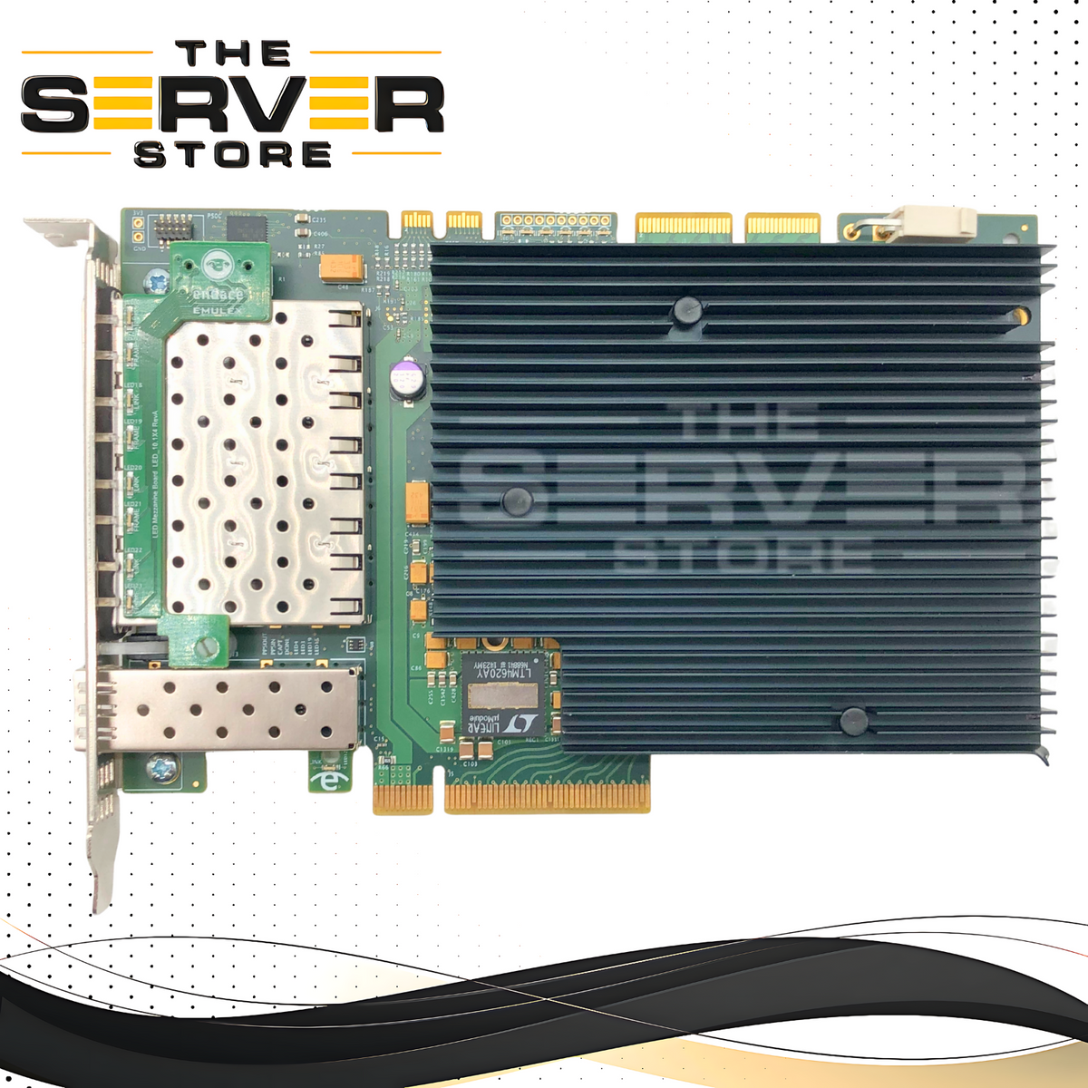 Endace Emulex DAG 10x4 SFP+ 10GbE PCIe x8 Network Card DAG 10.1x4 — The ...