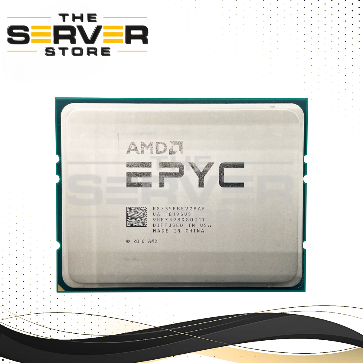 AMD EPYC 7351P 2.4GHz 16C 64MB 170W SP3 CPU (Unlocked) PS735PBEVGPAF ...
