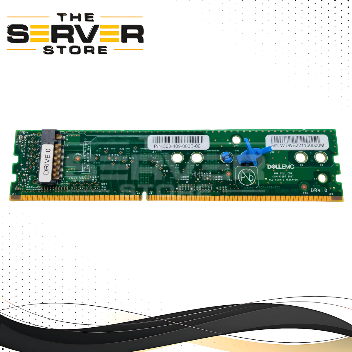 Dell EMC Unity XT Dual M.2 SATA SSD Riser Board / Card 303-489-000B-00 — The Server Store Parts