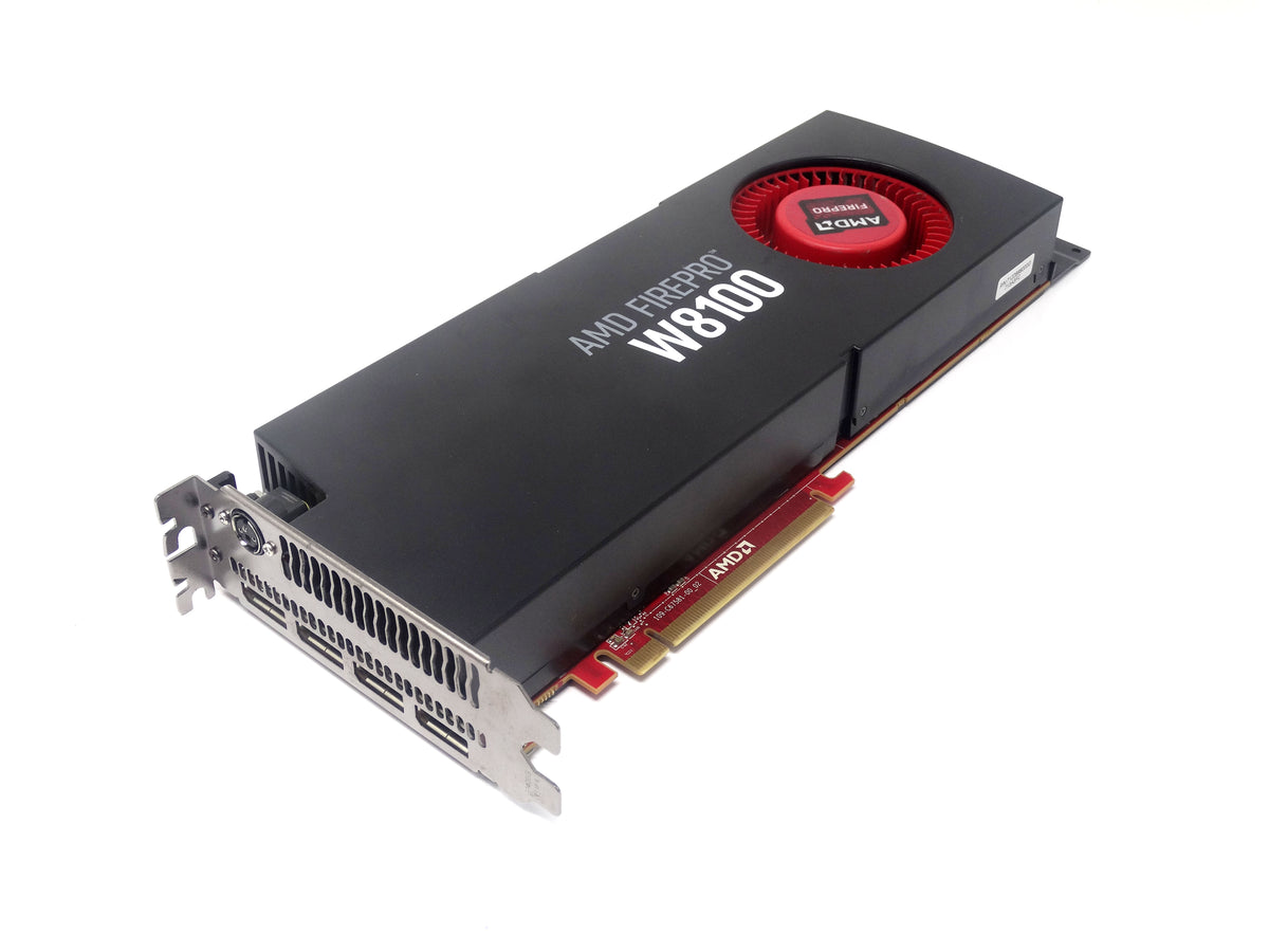 Dell AMD FirePro W8100 8GB 4x DisplayPort PCIe GDDR5 Video Graphics Ca ...