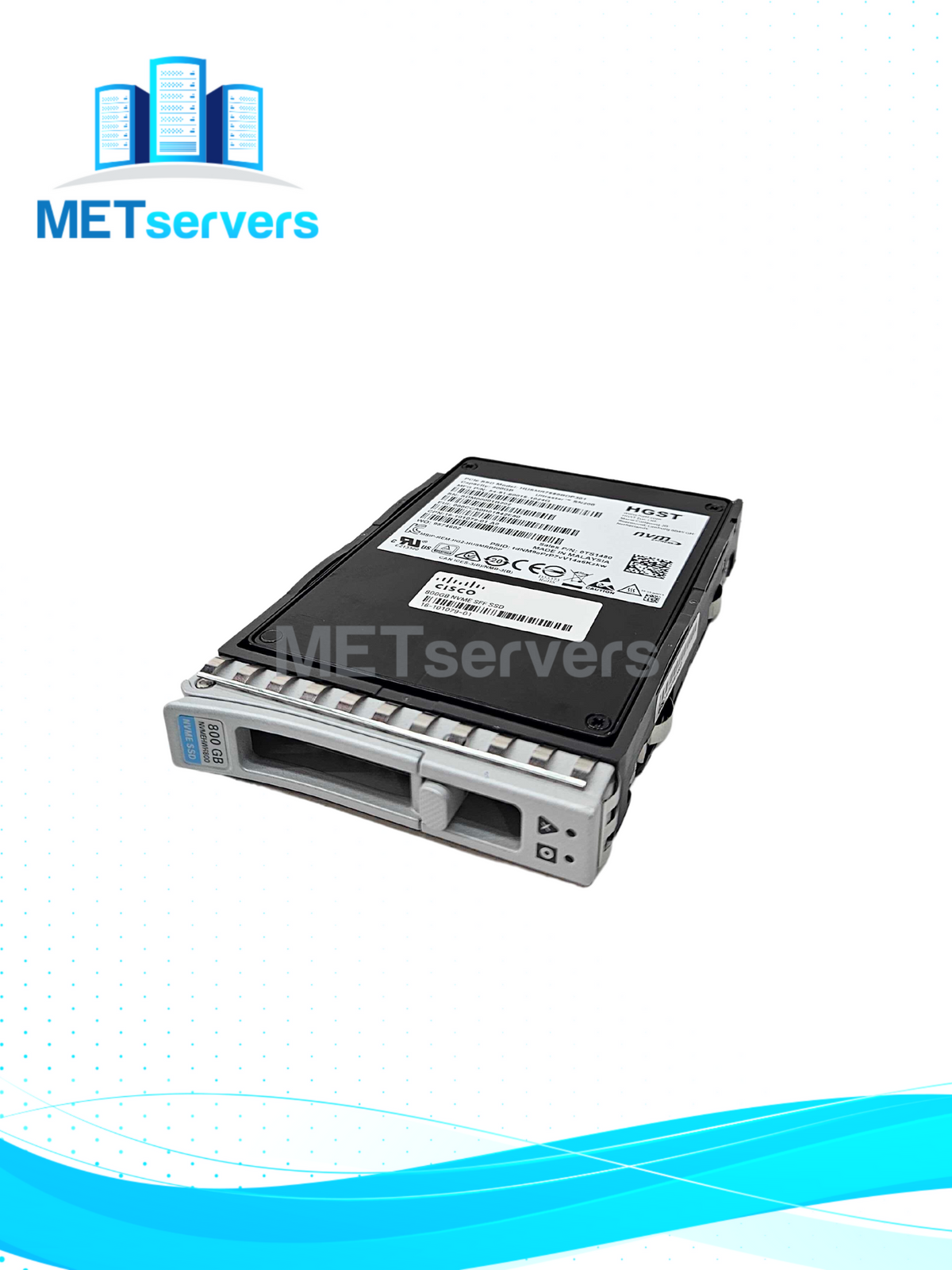 CISCO HGST Ultrastar SN200 800GB PCIe NVMe SSD Solid State Drive (UCSC ...