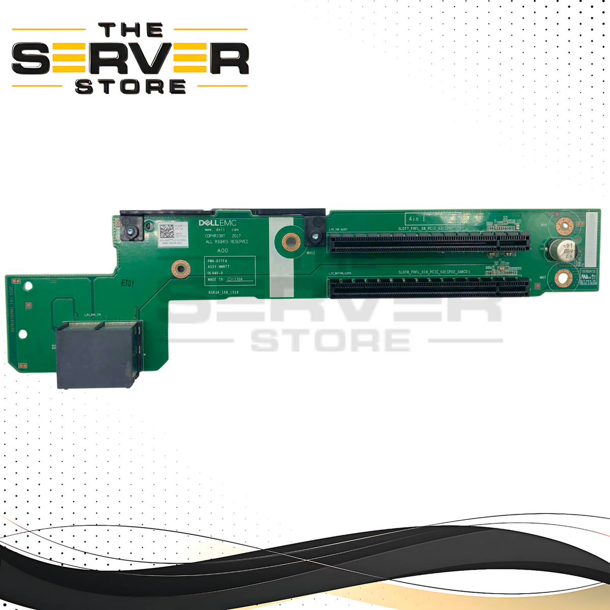Dell PowerEdge R740/R740xd Riser 3 Card 2x PCIe 3.0 Slots 0DTTHJ DTTHJ ...