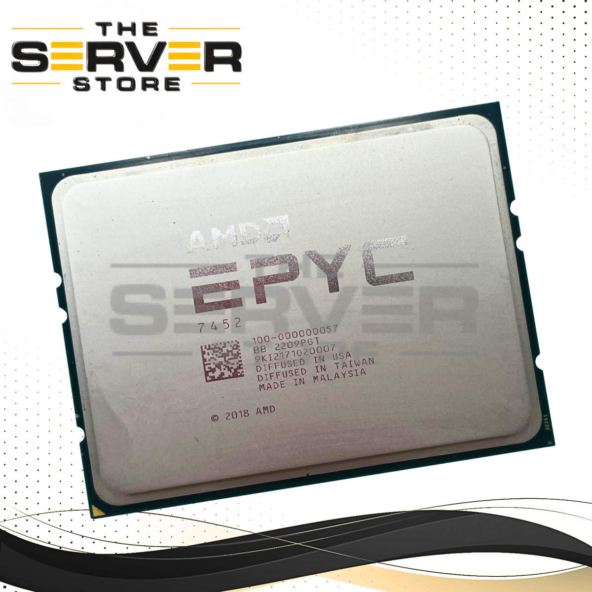 AMD EPYC 7452 2.35GHz 32C 128MB SP3 CPU (Dell Locked) 100-000000057 ...