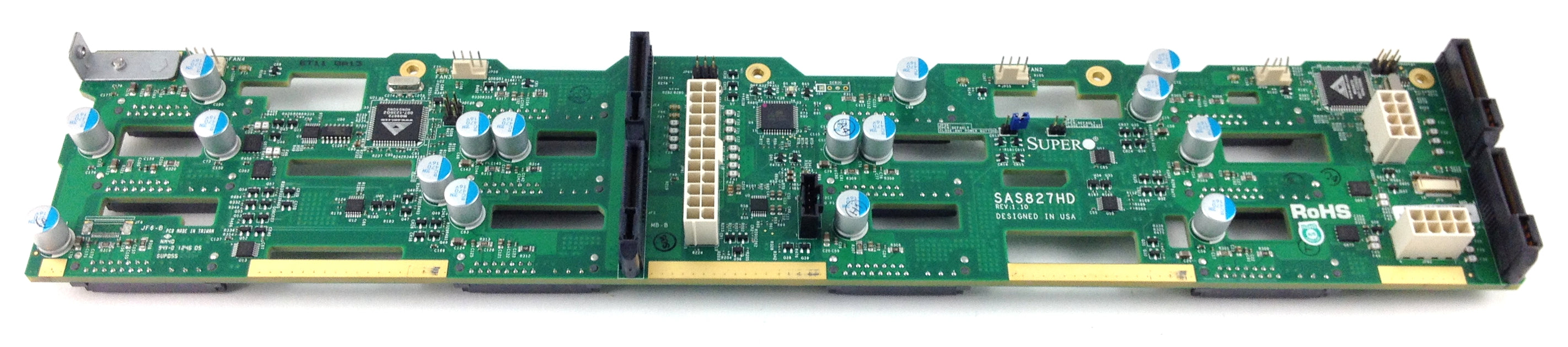 Supermicro 12,Bay 3.5' SAS SATA Hard Drive Backplane (SAS827HD) — The ...
