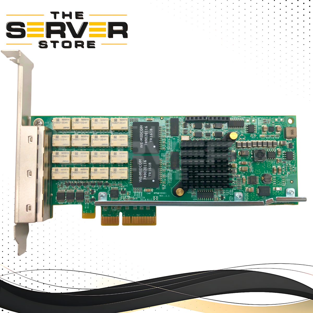 Riverbed Silicom Quad-Port 1GbE RJ-45 Copper Bypass NIC 410-00115-01 ...