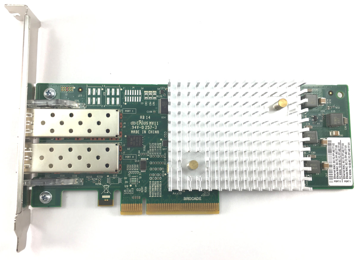 Brocade 18602 16GB Dual Port Host Bus Adapter (80-1006035-03) — The ...