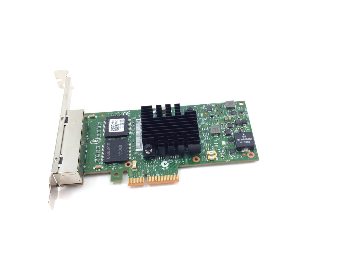 DELL INTEL NETWORK CARD I350-T4 1GBE PCI-E ETHERNET SERVER ADAPTER (X8 ...