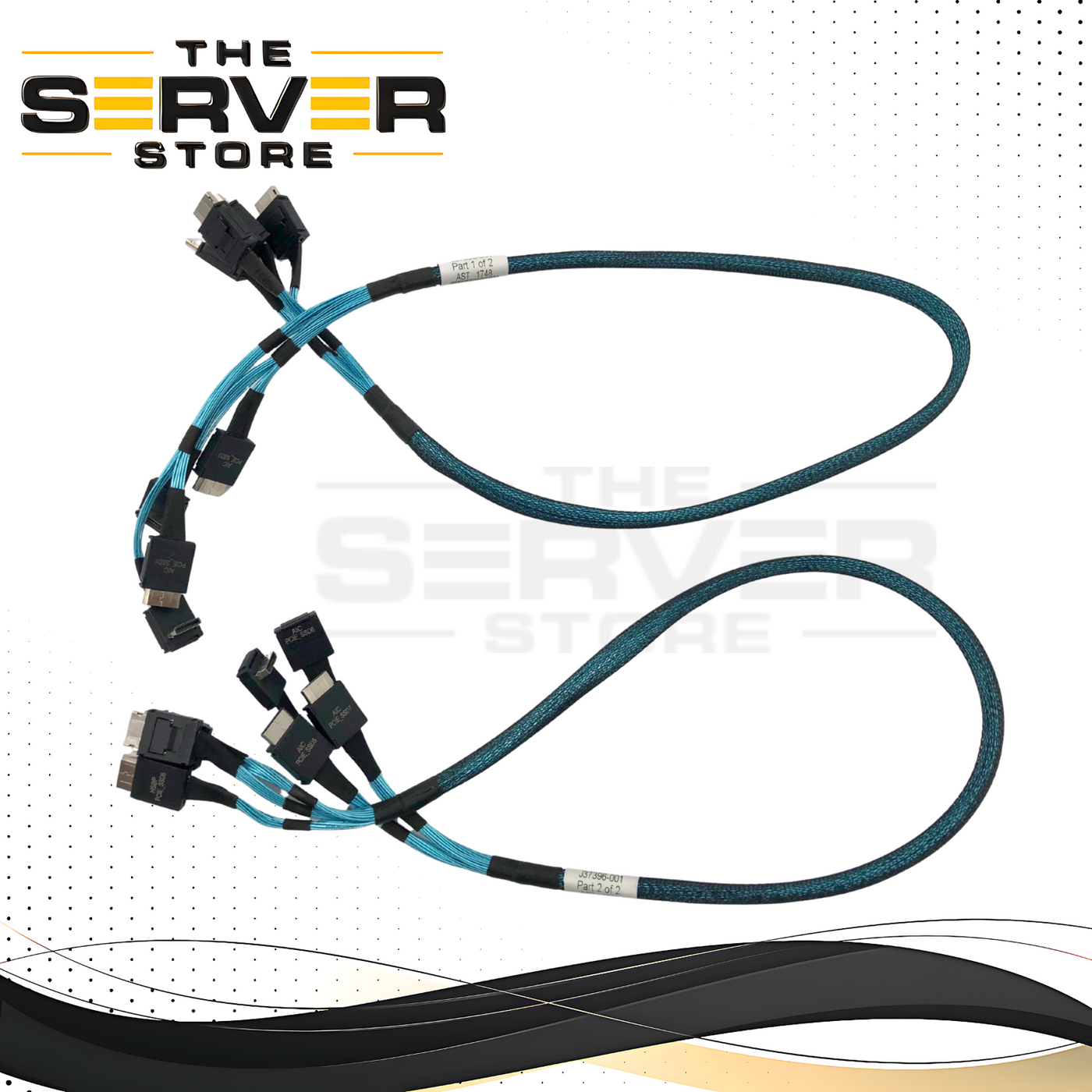 Intel OCuLink AIC/HSBP 2U 8-Port NVMe SSD Cable Kit SF-8611 J37396-001 ...