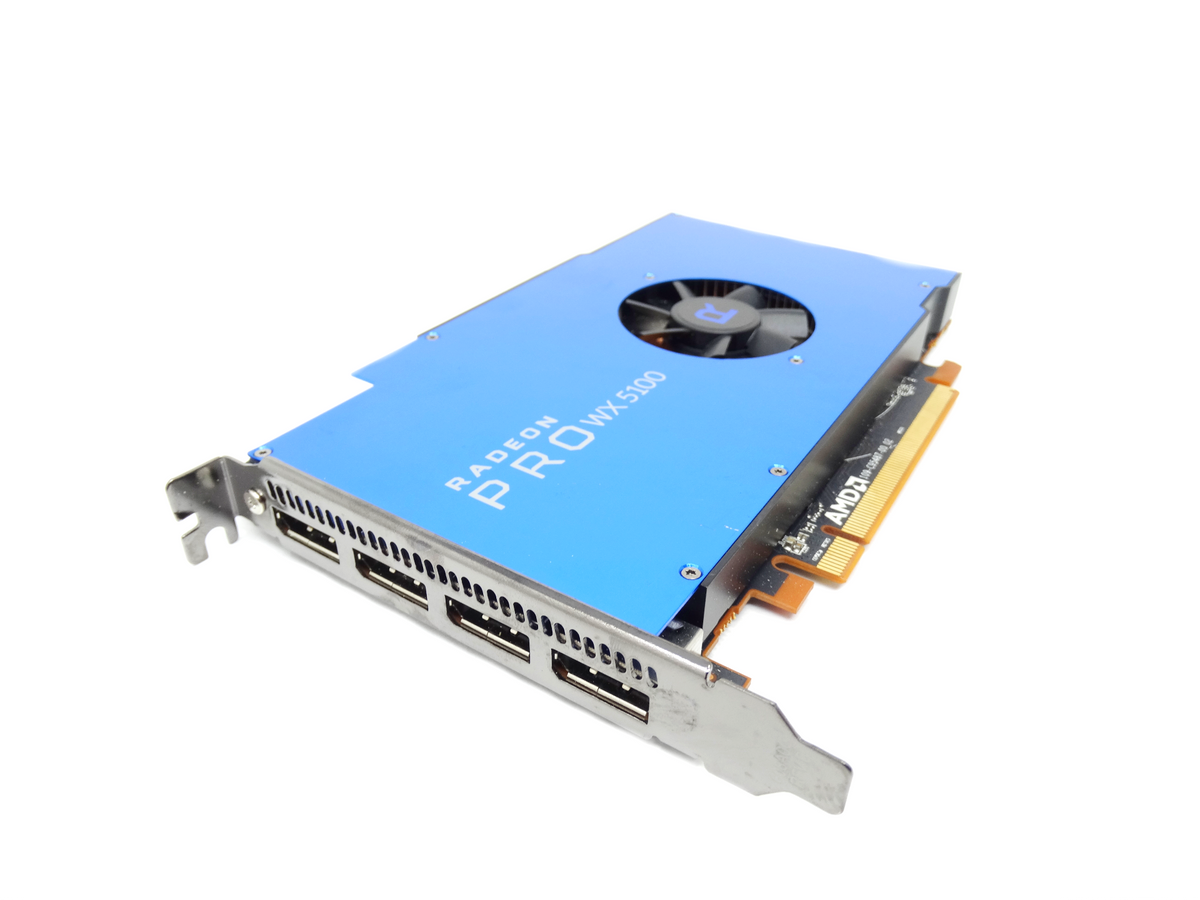 WX 5100 Dell AMD Radeon Pro WX5100 8GB GDRR5 PCI-E 3.0 GPU Graphics Ca ...