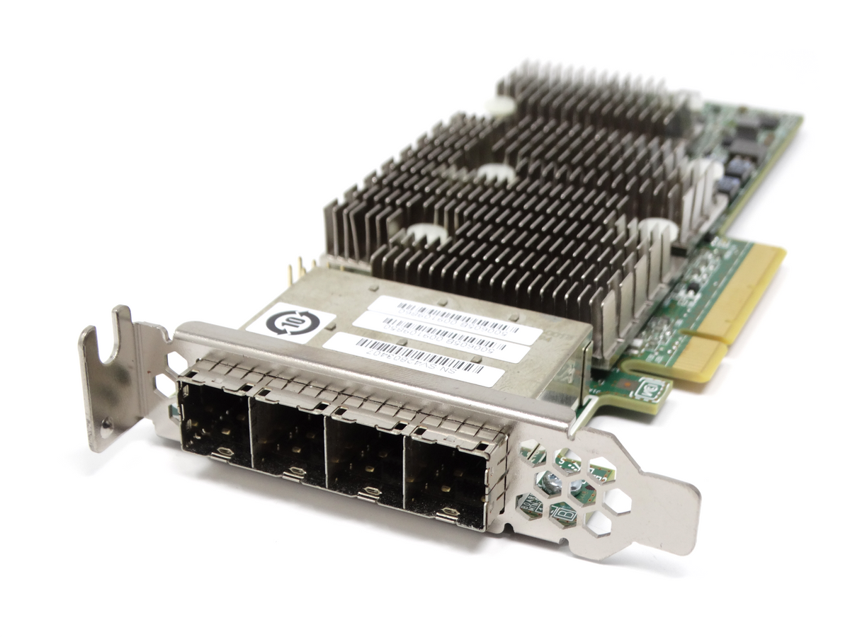 LSI Logic SAS SATA 9206-16e 6Gb/s PCI-E 4X MINSAS 8644 Host Bus Adapte ...
