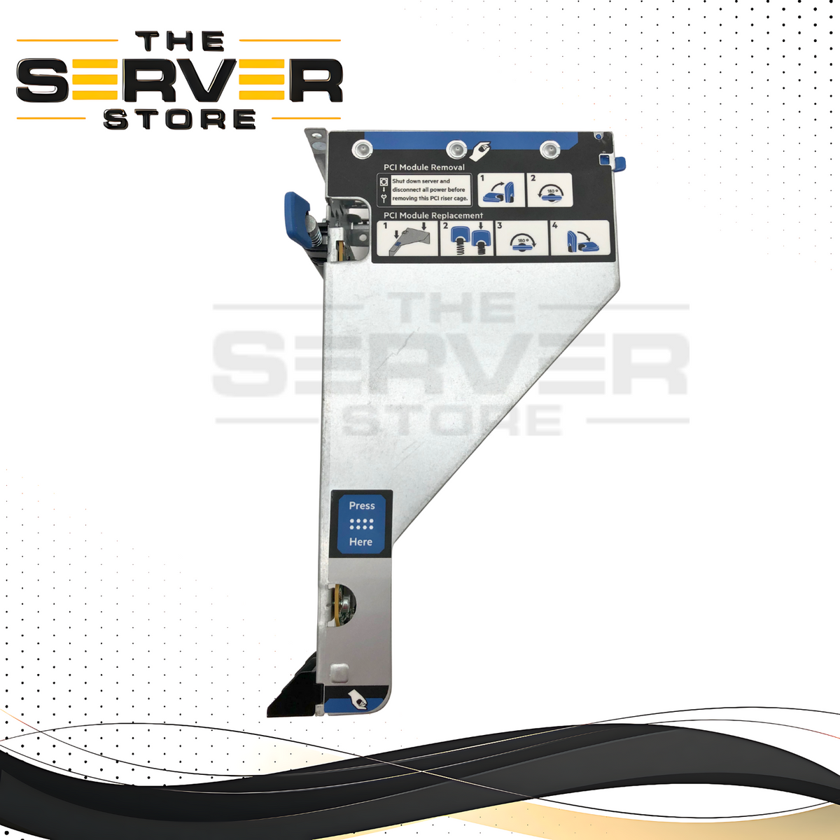 HPE DL380 G10 PCI-E x16/x8 Riser W/ Metal Cage 866563-001 875060-001 ...