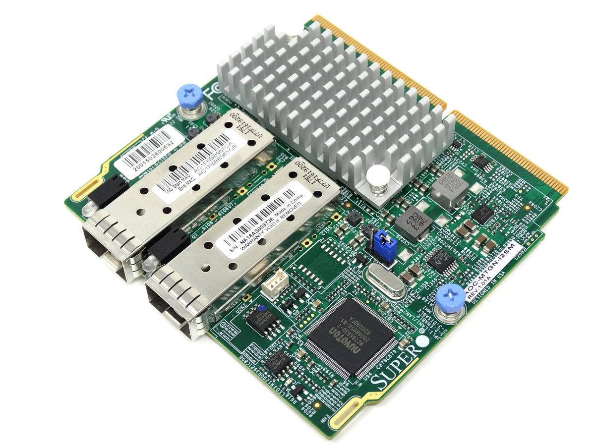Supermicro SIOM 2-port 10g SFP With 1u Bracket Intel 82599ES Controlle ...