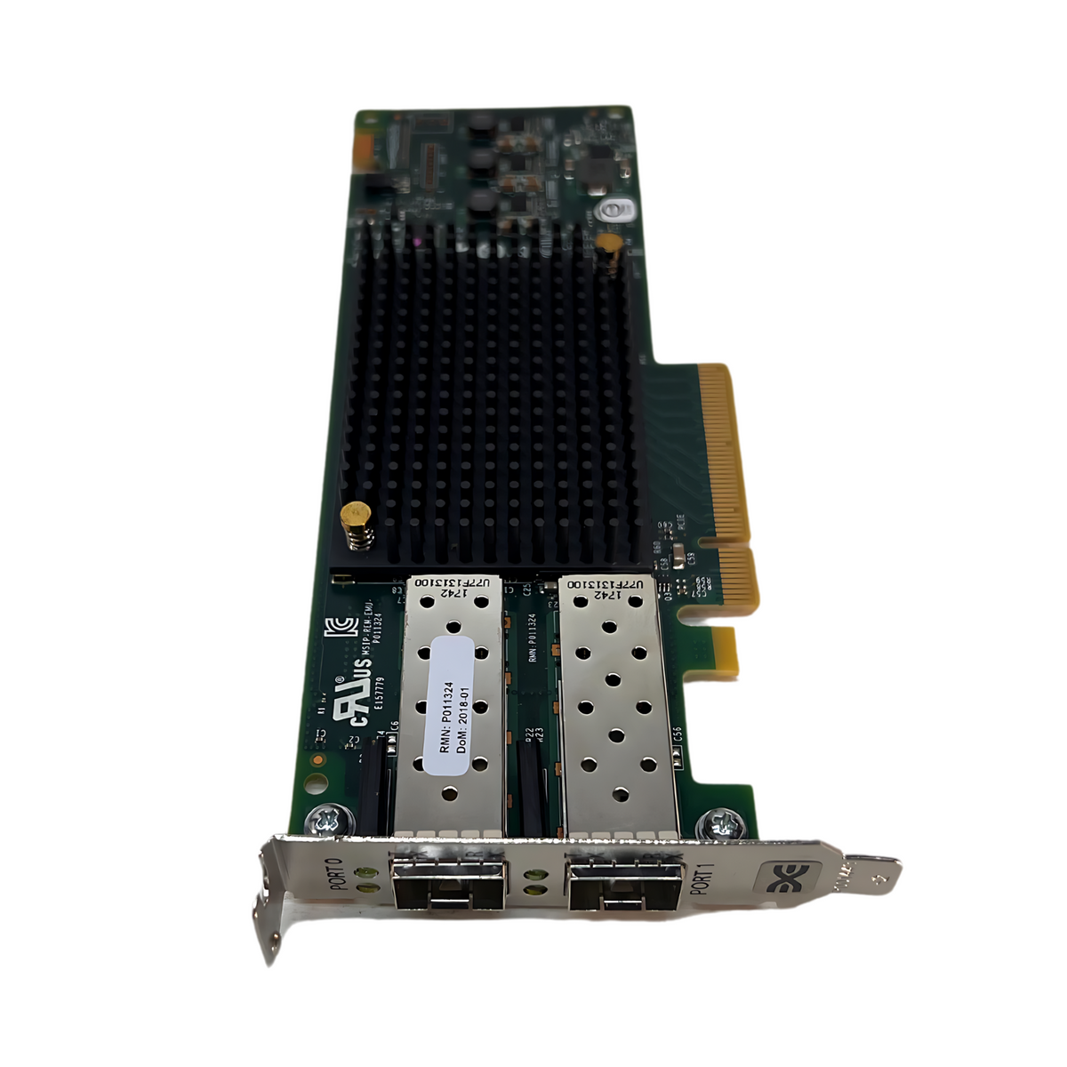Emulex Dual Port Fibre Channel HBA Host Bus Adapter (P011324-21G) — The ...