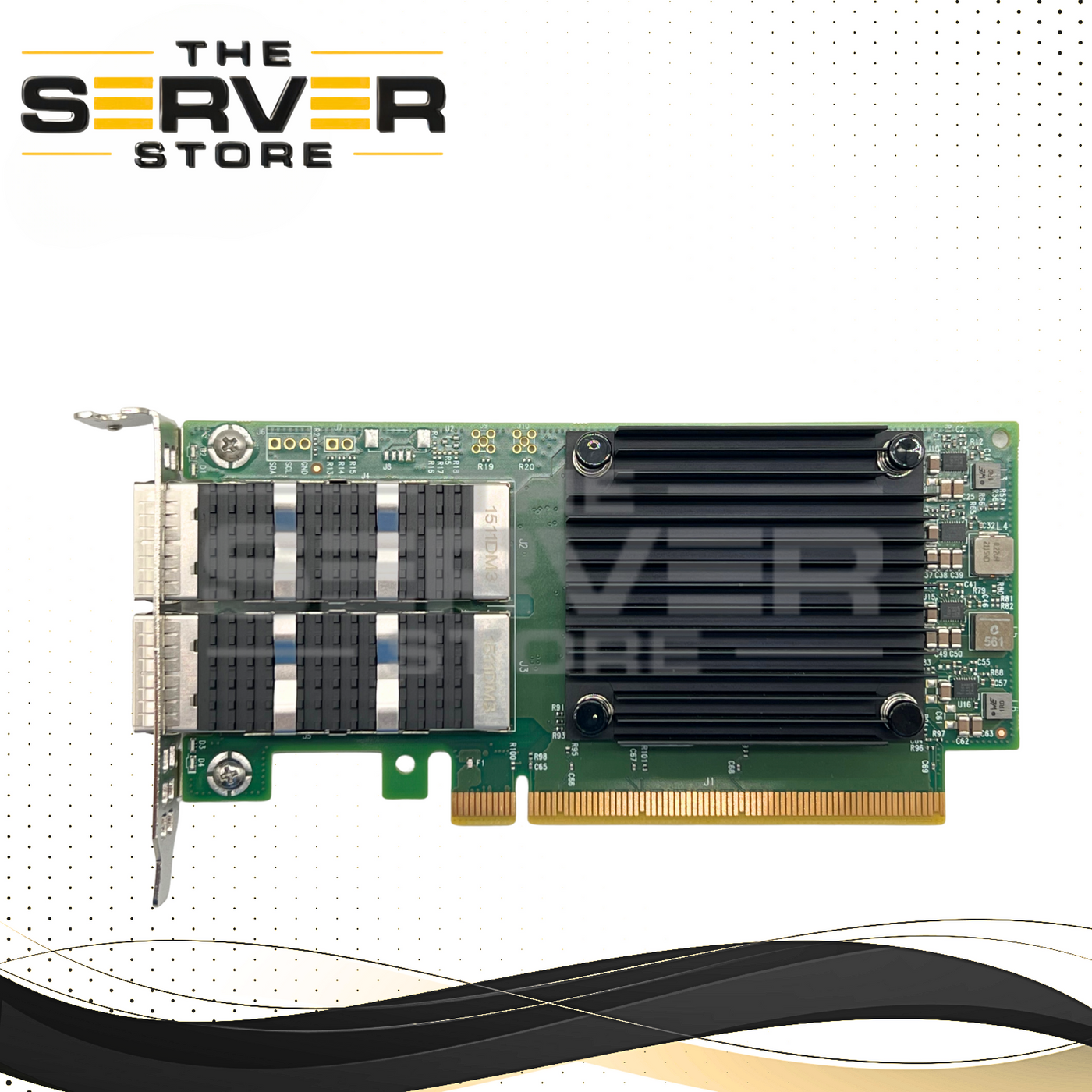 Dell Mellanox ConnectX-6 DX 2 Port 100GbE QFSFP56 PCIe NIC0F6FXM F6FXM ...