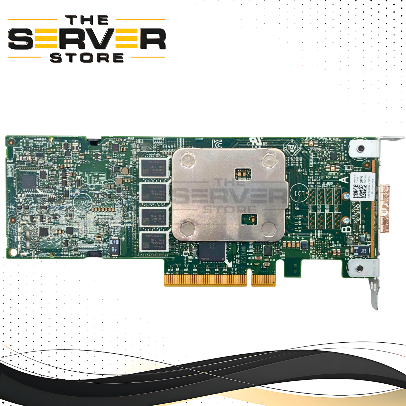 Dell PERC H840 8-Port 12Gb/s SAS PCIe RAID Ctrlr w/ Batt 0GD93V GD93V — The Server Store Parts